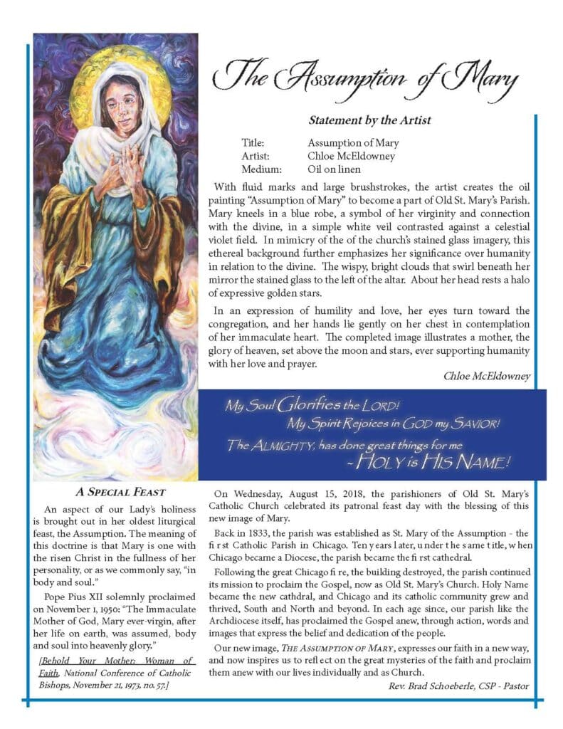 Assumption of Mary - Old St. Mary's Catholic Church